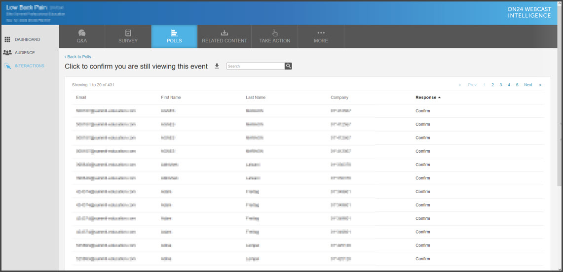 Earn Certification Tool – ON24