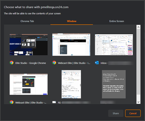 Elite Studio Interface – ON24
