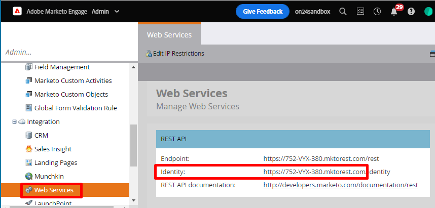 Marketo Data Integration Setup Instructions When Using ON24 Registration – ON24