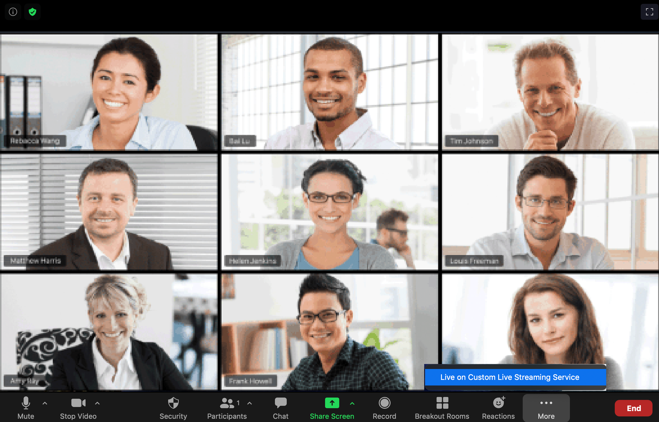 Streaming a Zoom Meeting into a Live Webcast using Broadcast Video – ON24