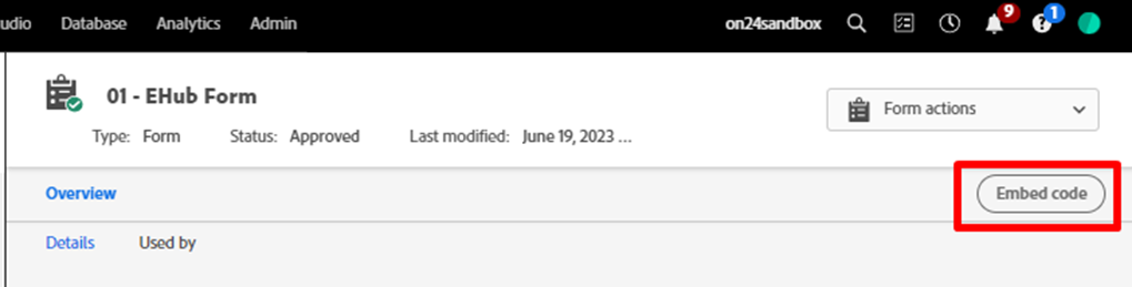 Marketo Registration Embedded Form BETA – ON24