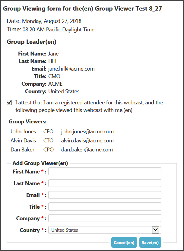 Earn Certification Tool – ON24