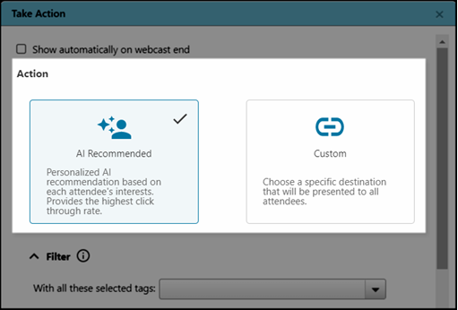 Take Action Tool – ON24